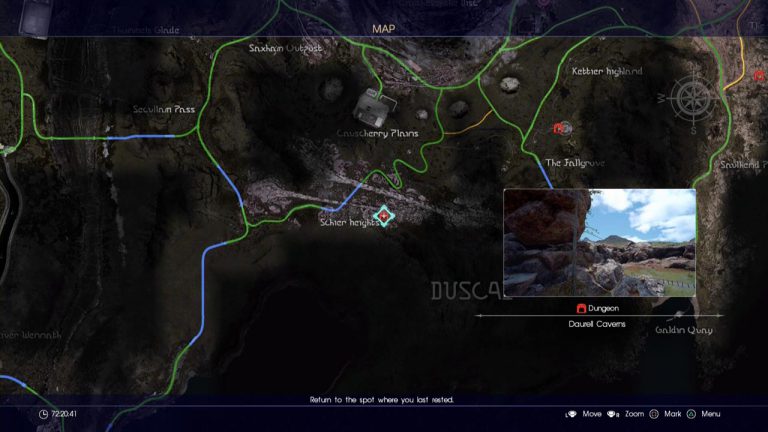 Final Fantasy XV - All Dungeon Locations