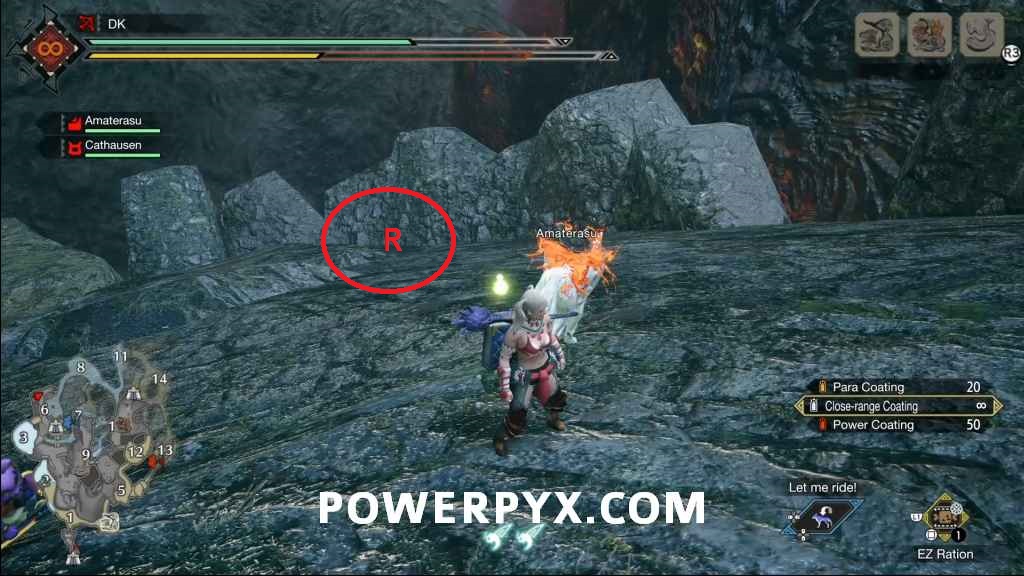 Monster Hunter Rise - Lava Caverns Relic Locations