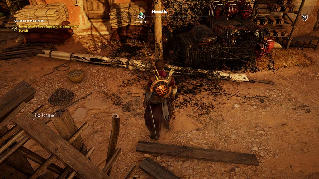 Assassin’s Creed Origins Children of the Streets Side Quest Walkthrough