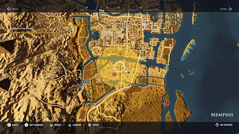Assassin’s Creed Origins Children of the Streets Side Quest Walkthrough