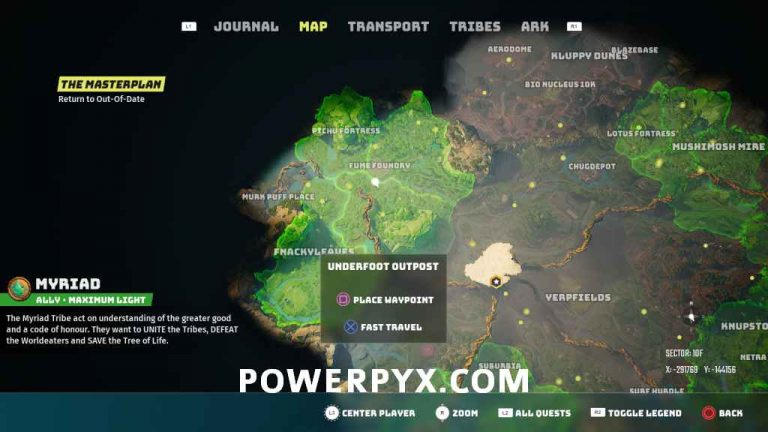 Biomutant All Fort & Outpost Locations