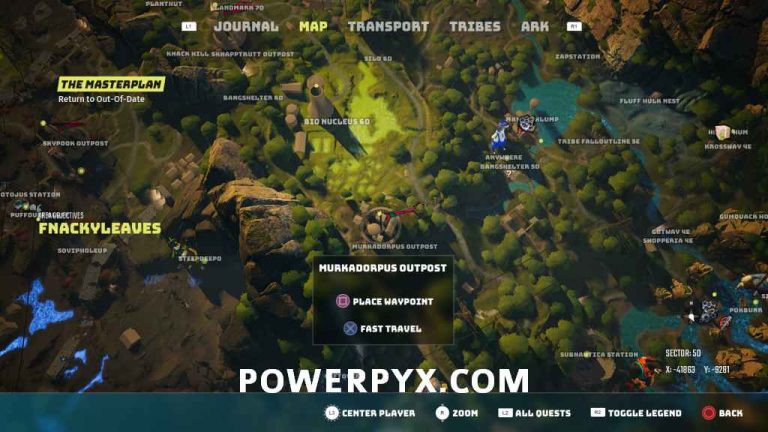 Biomutant All Fort & Outpost Locations