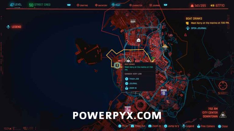 Cyberpunk 2077 Boat Drinks Walkthrough