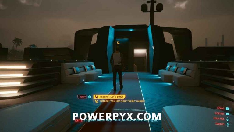 Cyberpunk 2077 Boat Drinks Walkthrough
