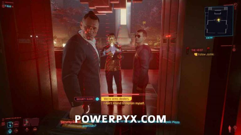 Cyberpunk 2077 The Heist Walkthrough