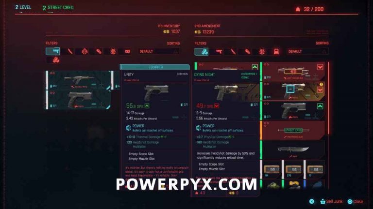 Cyberpunk 2077 The Gun Walkthrough