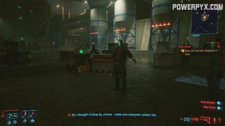 Cyberpunk 2077 Gun Music Walkthrough