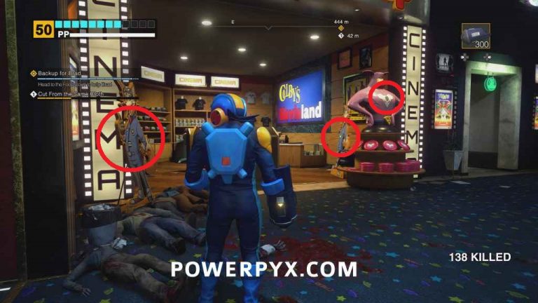 Dead Rising Deluxe Remaster All PP Sticker Locations