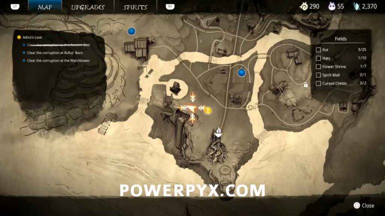 Kena Bridge of Spirits Fields Collectible Locations