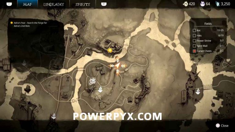 Kena Bridge of Spirits Fields Collectible Locations