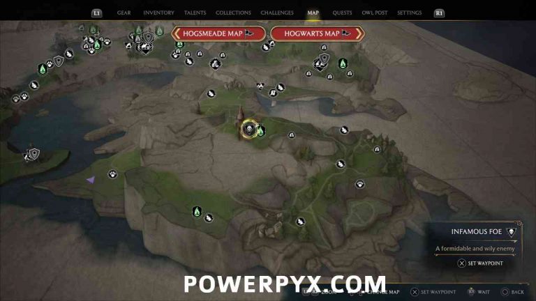 Hogwarts Legacy All Enemies Locations