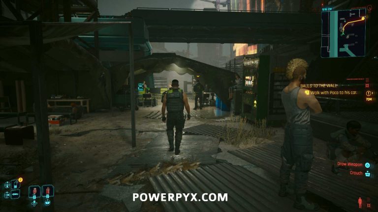 Cyberpunk 2077 Balls To The Wall Walkthrough