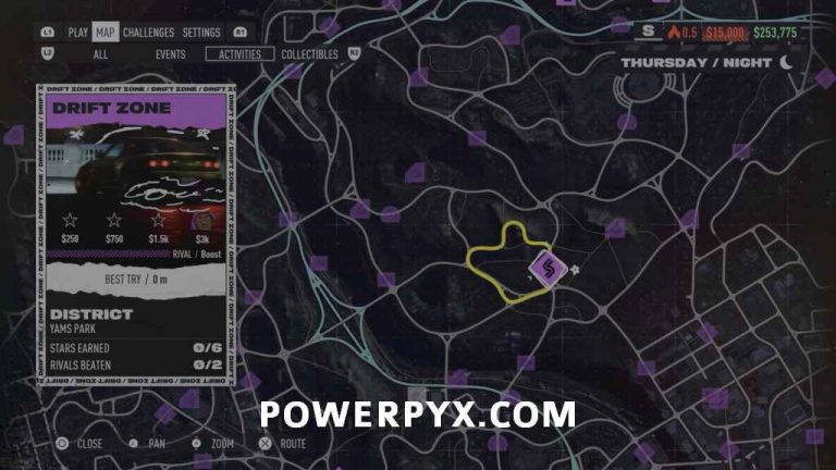 Need for Speed Unbound All Drift Zone Locations