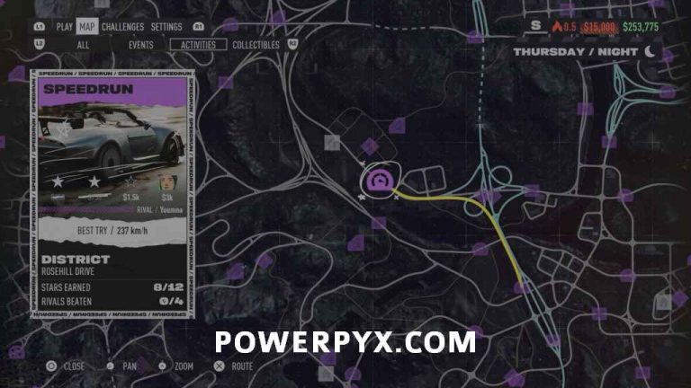 Need for Speed Unbound All Speed Run Locations