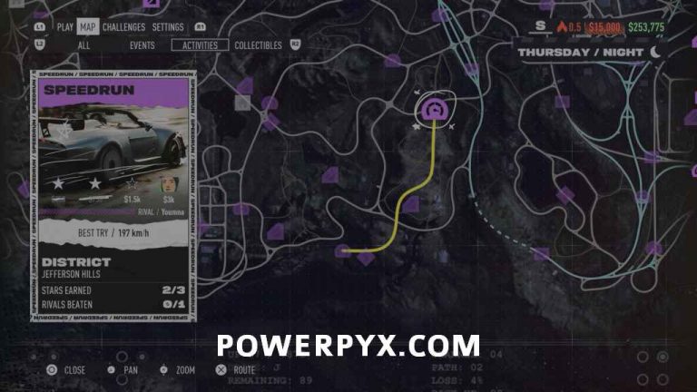 Need for Speed Unbound All Speed Run Locations