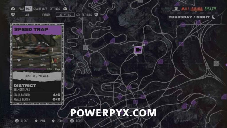 Need for Speed Unbound All Speed Trap Locations