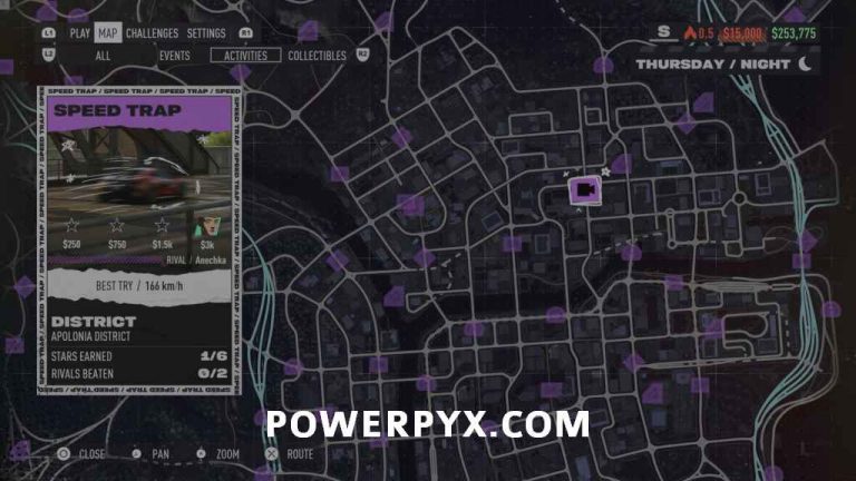 Need for Speed Unbound All Speed Trap Locations