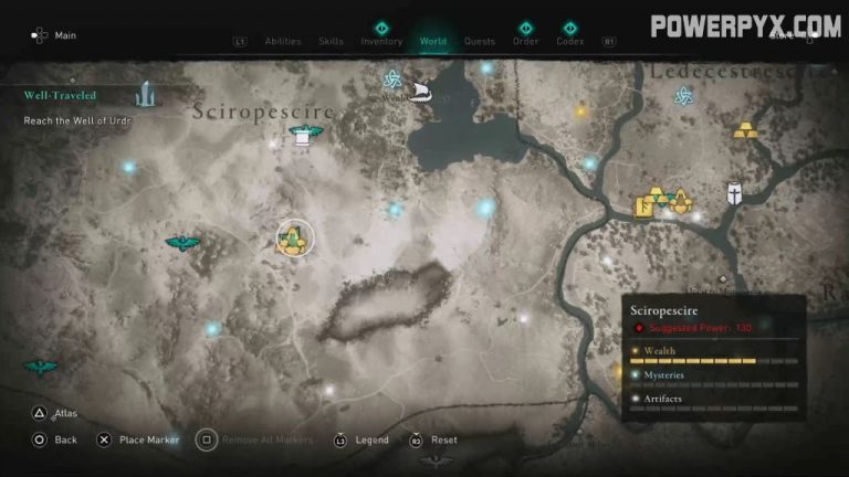 Assassin's Creed Valhalla Sciropescire All Wealth Locations