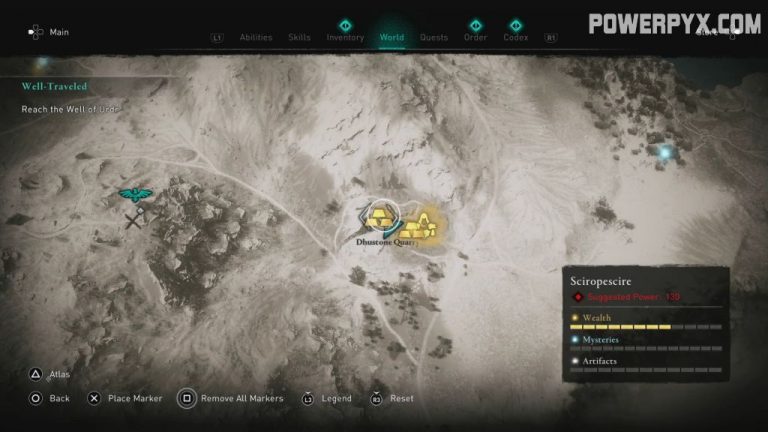 Assassin's Creed Valhalla Sciropescire All Wealth Locations