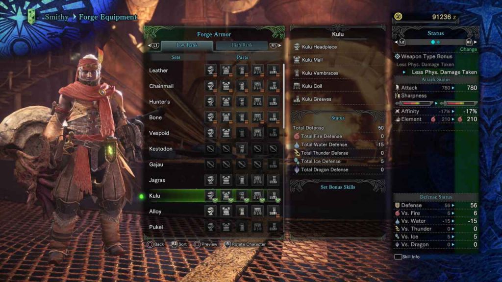 Monster Hunter World: All Armor Sets & Outfits