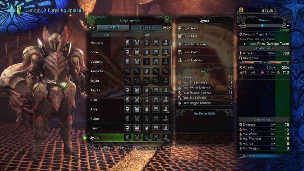 Monster Hunter World: All Armor Sets & Outfits