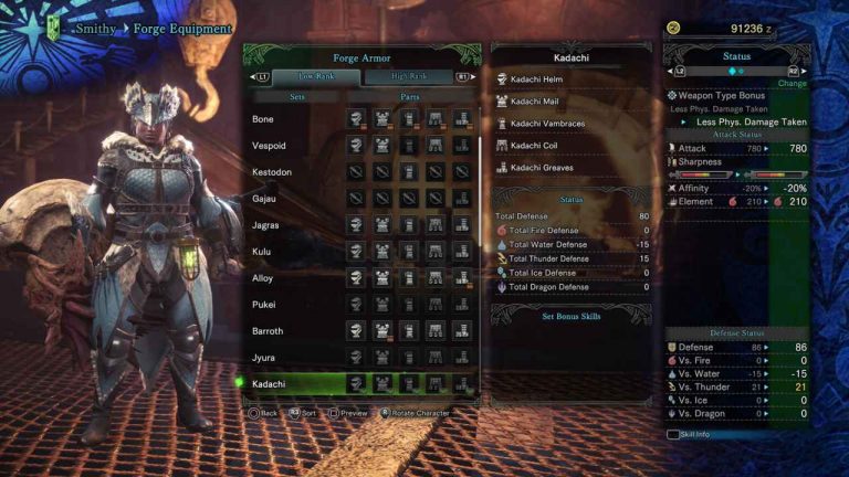 Monster Hunter World: All Armor Sets & Outfits