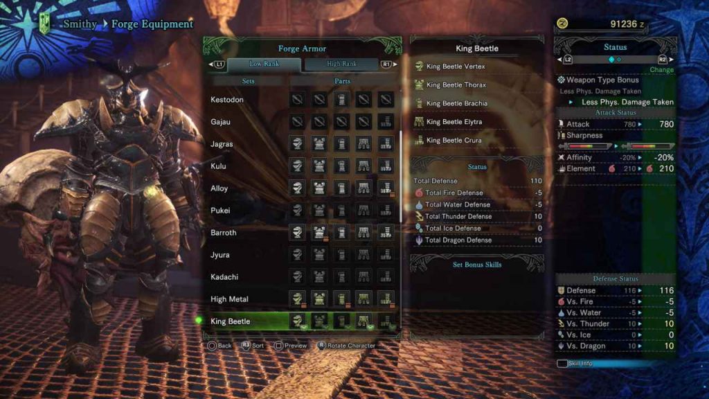 Monster Hunter World: All Armor Sets & Outfits