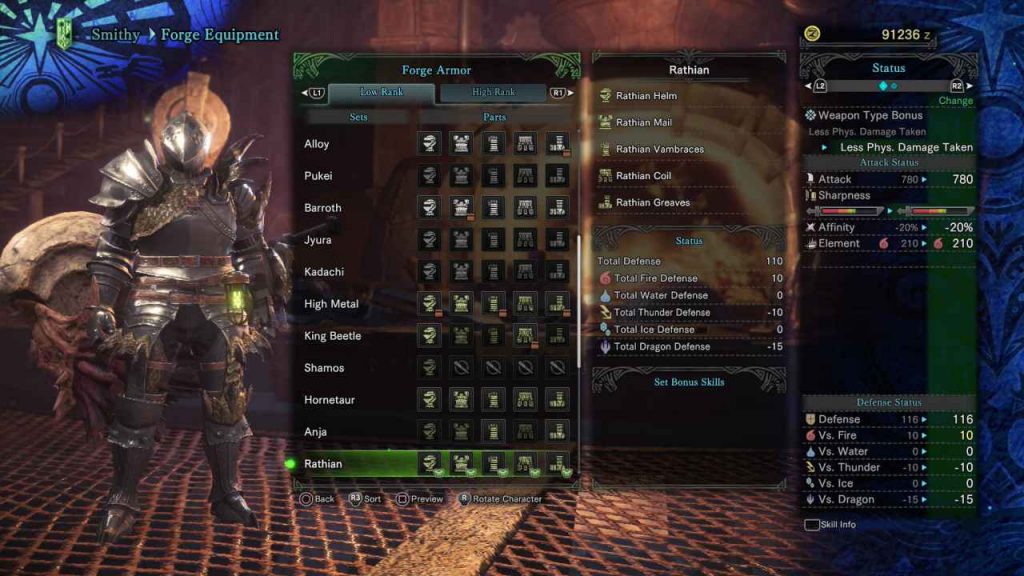 Monster Hunter World: All Armor Sets & Outfits