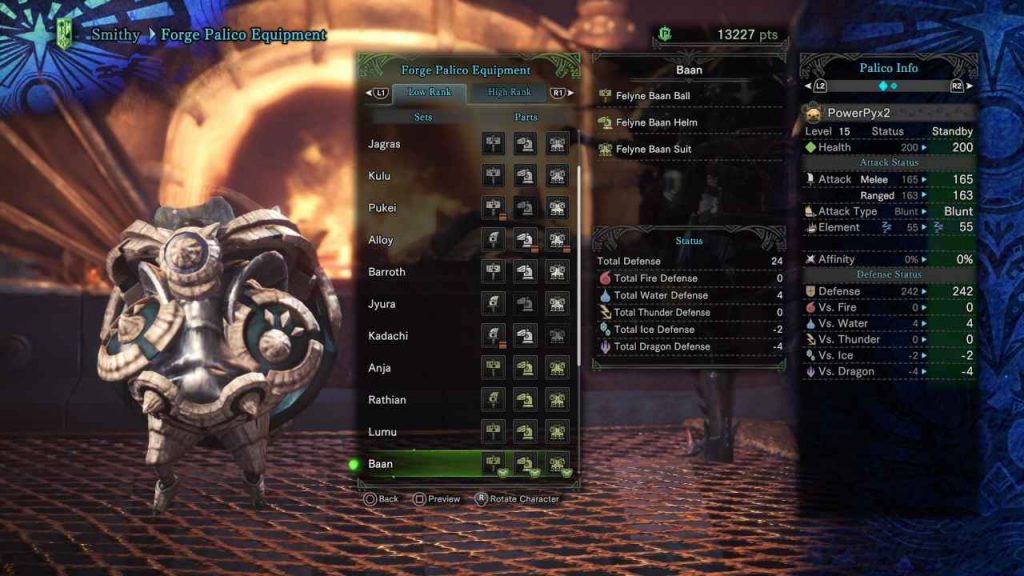 Monster Hunter World: All Palico Armor Sets & Outfits