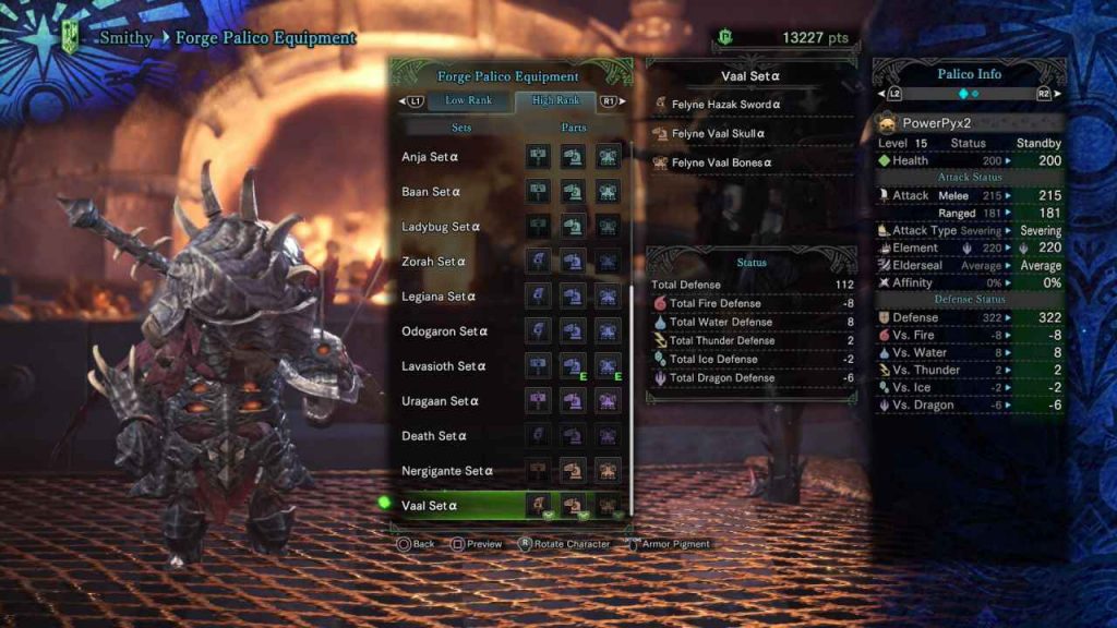 Monster Hunter World: All Palico Armor Sets & Outfits