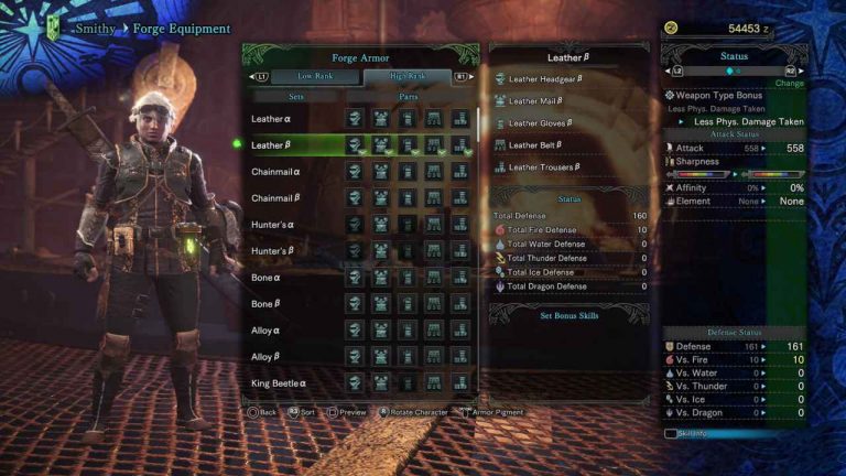 Monster Hunter World: All Armor Sets & Outfits