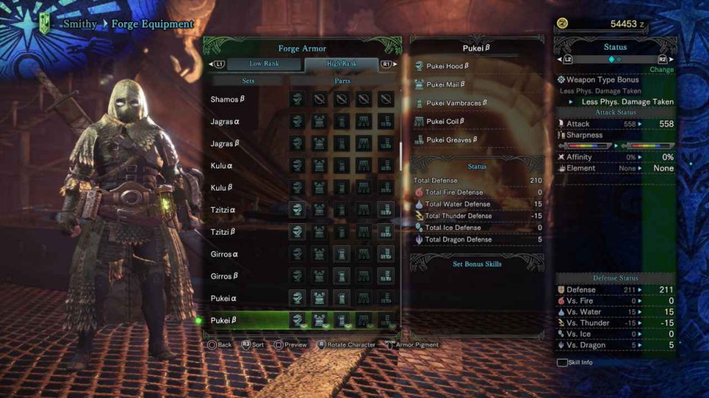 Monster Hunter World: All Armor Sets & Outfits