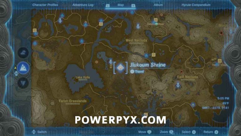 Zelda Tears of the Kingdom - Jiukoum Shrine Walkthrough