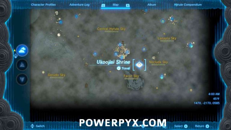 Zelda Tears of the Kingdom The West Necluda Sky Crystal Location ...