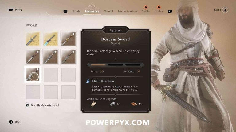 Assassin's Creed Mirage All Weapons Locations