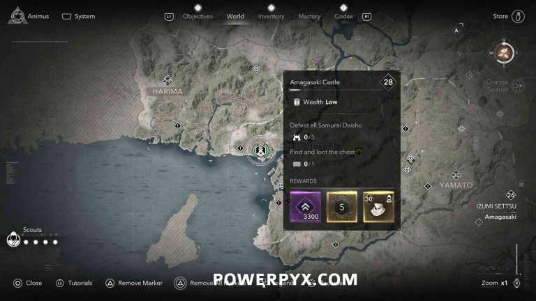 Assassin's Creed Shadows All Castle Locations