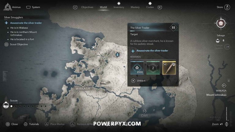 Assassin's Creed Shadows Silver Smugglers Locations & Walkthrough