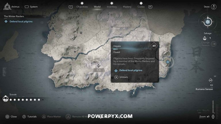 Assassin's Creed Shadows The Winter Raiders Locations & Walkthrough