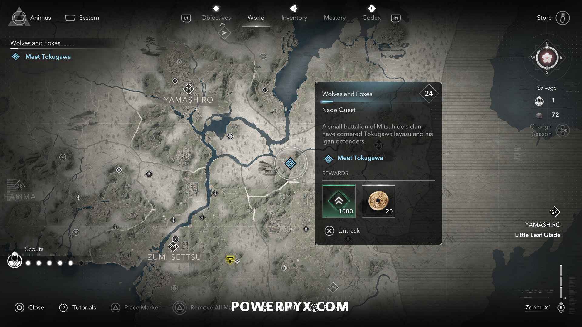 Assassin's Creed Shadows Wolves and Foxes Walkthrough