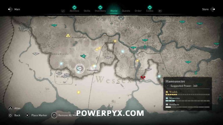 Assassin's Creed Valhalla All Order of the Ancients Locations