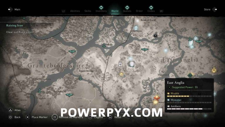 Assassin's Creed Valhalla All Roman Artifacts Locations