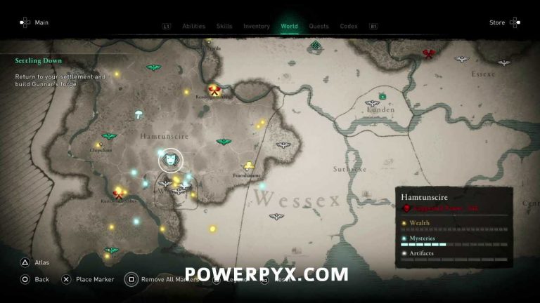 Assassin's Creed Valhalla All Flyting Locations