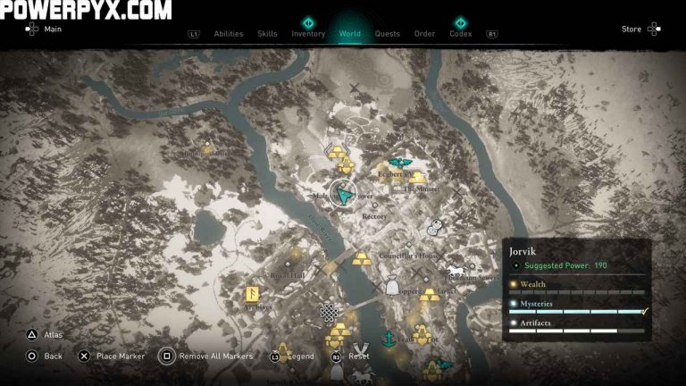 Assassin's Creed Valhalla Jorvik All Wealth Locations