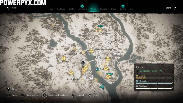 Assassin's Creed Valhalla Jorvik All Wealth Locations