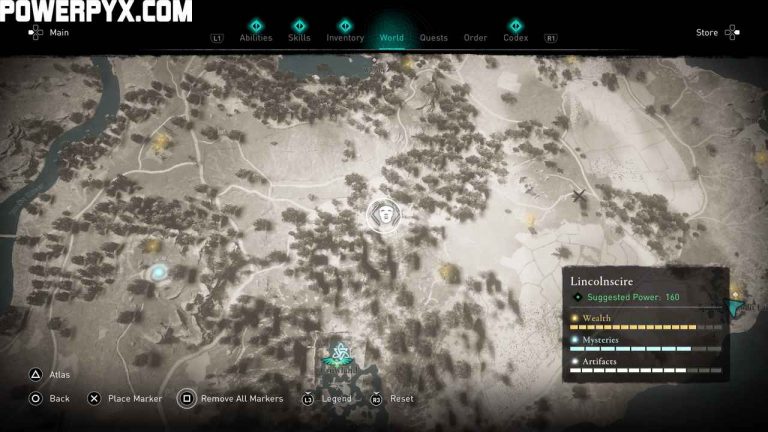 Assassin's Creed Valhalla Lincolnscire Artifact Locations