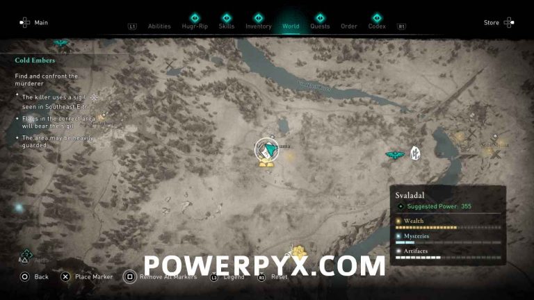 Assassin's Creed Valhalla Svaladal Artifact Locations