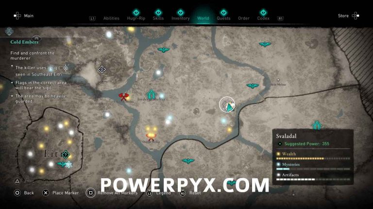 Assassin's Creed Valhalla Svaladal Artifact Locations