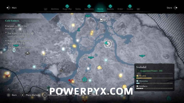Assassin's Creed Valhalla Svaladal Artifact Locations