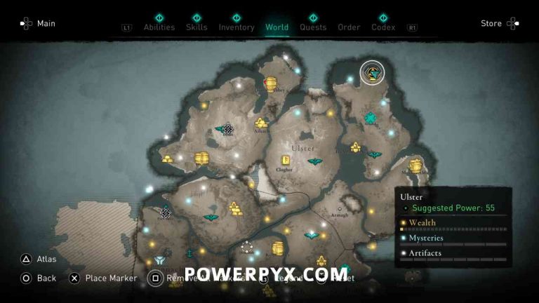 Assassin's Creed Valhalla All Children of Danu Locations