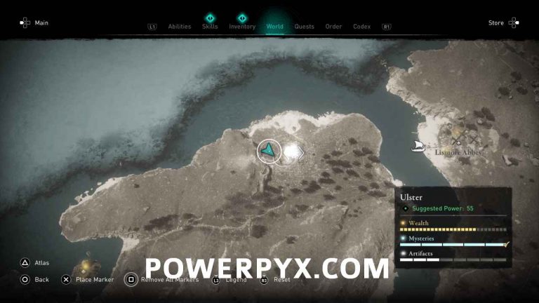 Assassin's Creed Valhalla Ulster Artifact Locations